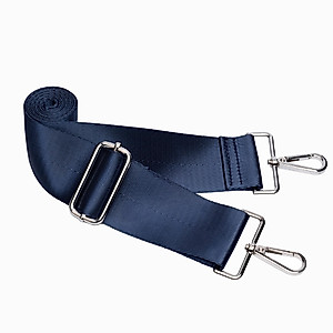 WanderFull Original Crossbody HydroBag | Quilted Water Bottle Carrier | Puffer Tote Tumbler Holder with Pockets for Purse, Phone & Accessories | Carry Travel Essentials (Navy Shiny & Solid Strap)