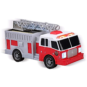 Kid Galaxy Road Rockers Motorized Fire Truck Vehicle w/Lights & Sounds