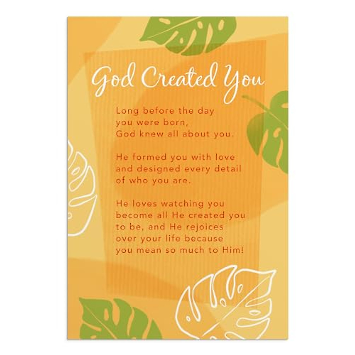 DaySpring - Celebrating You Birthday- King James Version- 4 Design Assortment with Scripture - 12 Geometric Botanical Boxed Cards & Envelopes (J5127)