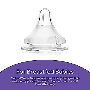 Lansinoh mOmma Breastmilk Feeding Bottle with NaturalWave Nipple, 8 Ounce, BPA