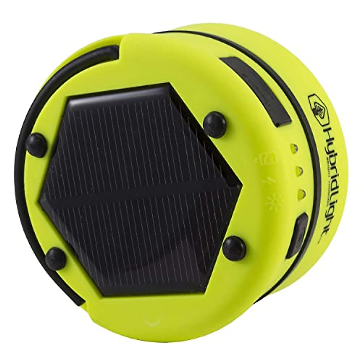 Hybridlight Solar Rechargeable Lantern/Cell Phone Charger. 150 Lm. Built In Solar Panel, Hi-Vis Yellow