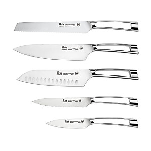 Cangshan N1 Series 59205 6-Piece German Steel Forged Knife Block Set, Oprah's Favorite Things 2017