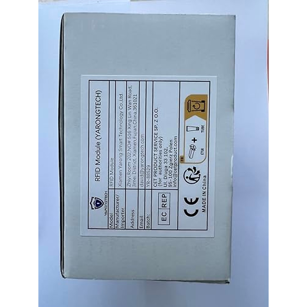 YARONGTECH-125khz writable rewrite Blank White t5577 Plastic RFID Hotel Key Card (Pack of 100)