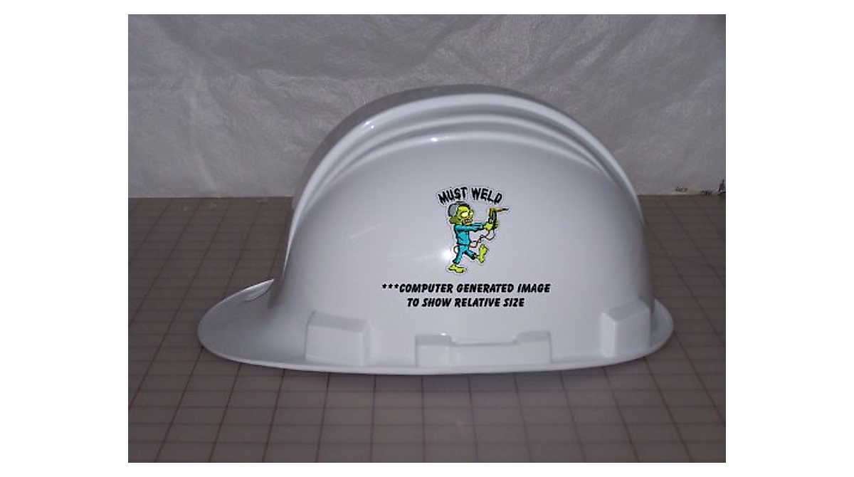 3 - Must Weld Zombie Welder Hard Hat/Helmet Stickers H232 — 🛍️ The ...