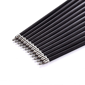 Archery 26Inch Carbon Arrow Practice Hunting Arrows with100 Grain Removable Tips for Compound & Recurve Bow(Pack of 12)