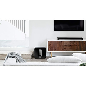 Sonos Sub - The Wireless Subwoofer for Deep Bass - Black