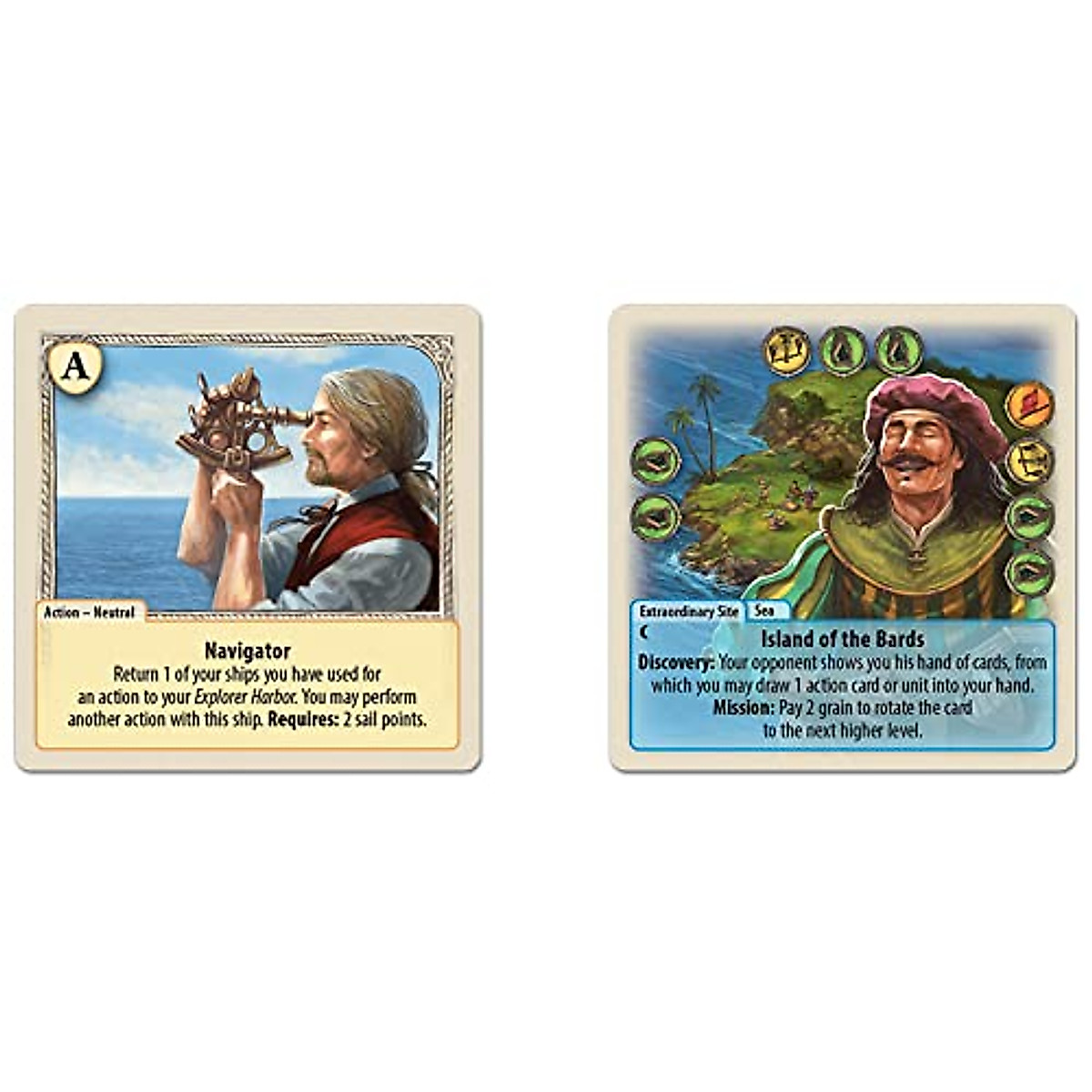 Rivals for CATAN Age of Enlightenment Card Game EXPANSION - Chart New Territories! Strategy Game for Kids & Adults, Ages 10+, 2 Players, 45-90 Minute Playtime, Made by CATAN Studio