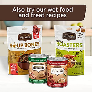 Rachael Ray Nutrish Dish Premium Dry Dog Food, Chicken & Brown Rice Recipe with Veggies & Fruit, 11.5 Pounds