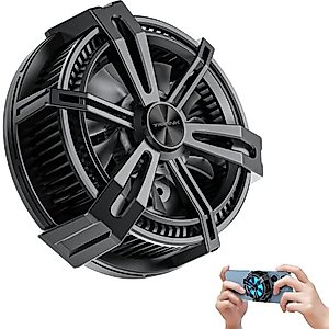 Phone Cooler, Magnetic Phone Cooling Fan for iPhone/Android/Tablet/iPad, iPhone12&13 Series MagSafe Compatible, Dual Cooling Chip Mobile Phone Radiator, Cell Phone Cooler for Gaming, Live Stream, Vlog