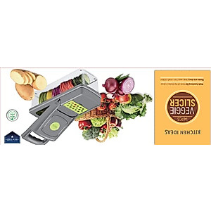 Improved Vegetable Chopper, 14-in-1 Safe Chopper Vegetable Cutter,Onion Chopper,Veggie Chopper,Chopper,Food Chopper,Food Chopper Manual Hand,Vegetable Slicer,Kitchen Gadgets