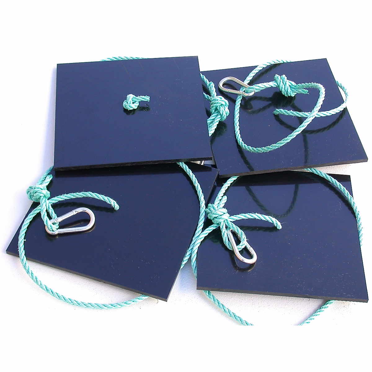 Home Court Portable Set, Guy Line Sand Anchor Plates - 26A4