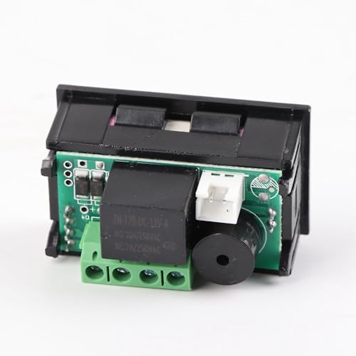 Eujgoov Digital Display Microcomputer Thermostat Temperature Controller Switch Temperature Sensor Microcomputer Thermostat for Air Conditioning System DC12V