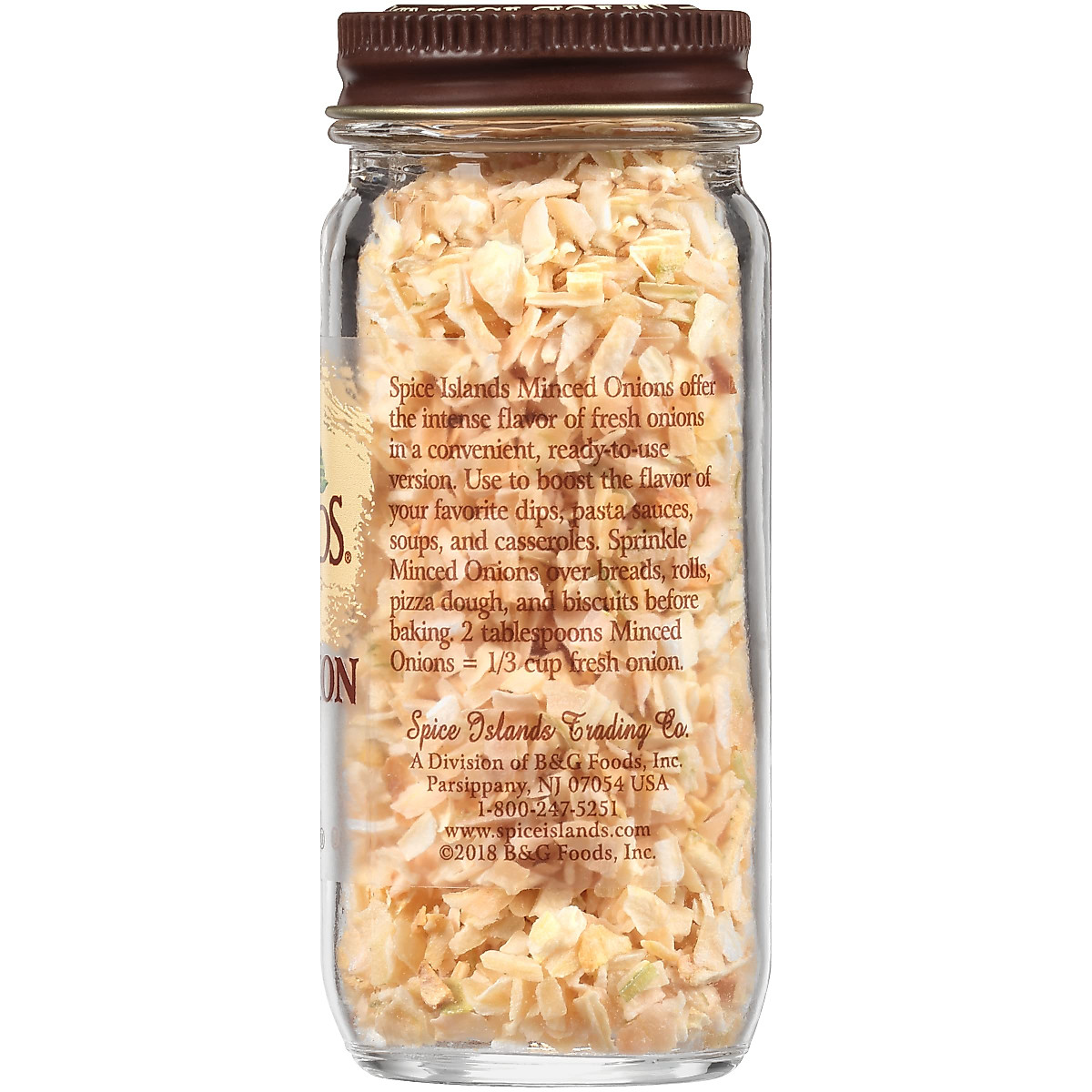 Spice Islands Minced Onion, 1.8 Ounce