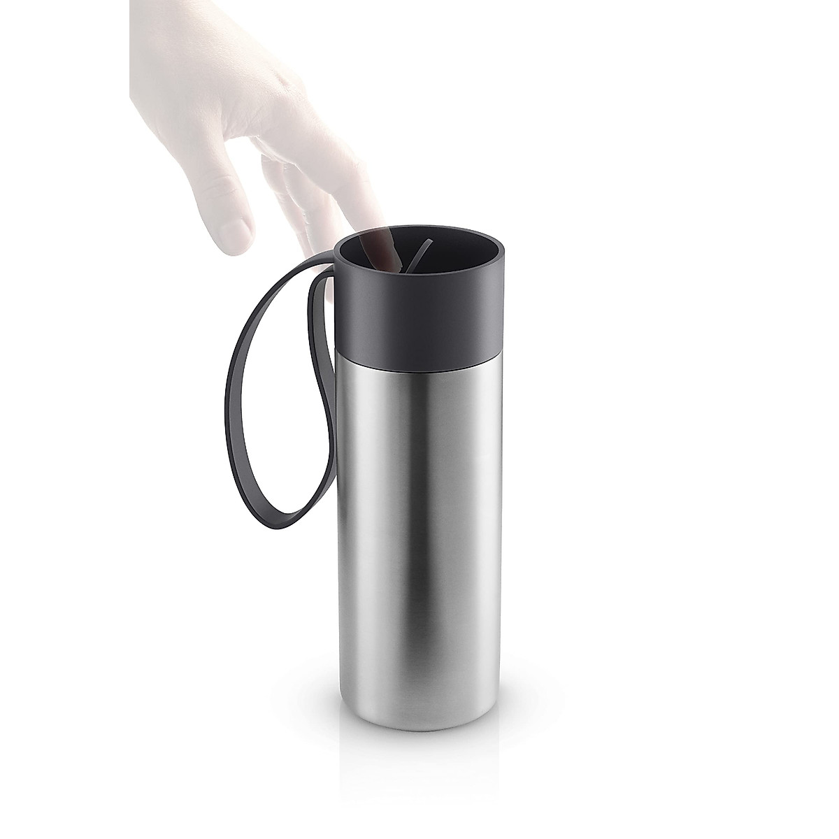 Eva Solo | To Go Cup 12oz | Double walled thermo cup with vacuum | Danish Design & Functionality | Black