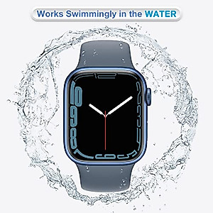 BRG 4 Pack Bands for Apple Watch Band Series 9, Ultra/Ultra2, SE Series 8 7 6 5 4 3 2 1 40mm 38mm 41mm, Women and Men Sport Apple Watch Bands, Soft Silicone Strap Replacement for iWatch Bands