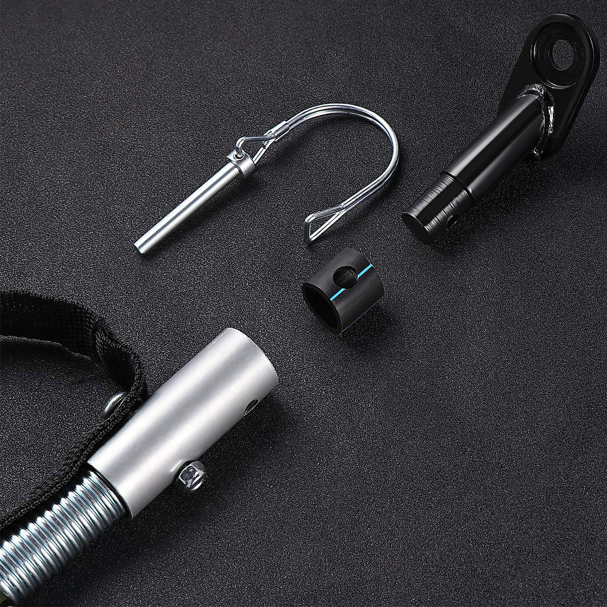 BESPORTBLE Universal Bike Trailer Hitch Quick Release Steel Linker Bicycle Trailer Hitch Adapter Attachment