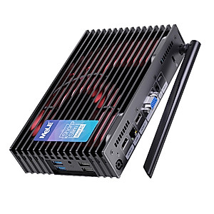 MeLE Mini PC Fanless PCG35HD N5105 Micro Computer, 8GB 128GB Small Desktop Server, Support Triple Monitor 4K WiFi5 Gigabit Ethernet BT5.2 PXE Unlock BIOS Auto Power on Industrial IoT Business