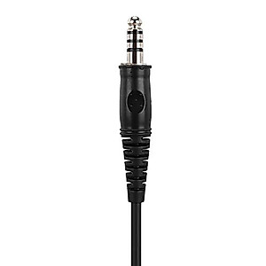 Demeras Headphone Extension Line U-92A/U to U-174/U Plugs Headphone Extension Cable Connect to Helicopter