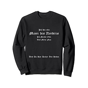 Nordic Viking Odin Viking God I Fear Odin And My Wife Sweatshirt