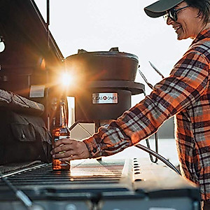 GasOne B-5300 One High-Pressure Outdoor Propane Burner Gas Cooker Weld, Black