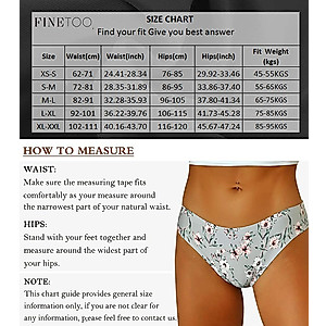 FINETOO 12 Pack Women’s Seamless Hipster Underwear No Show Panties Invisibles Briefs Soft Stretch Bikini Underwears XS-XL