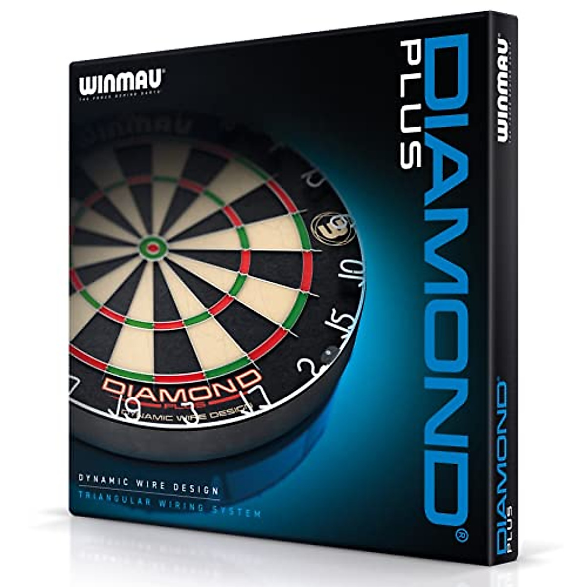 WINMAU Diamond Plus Tournament Bristle Dartboard