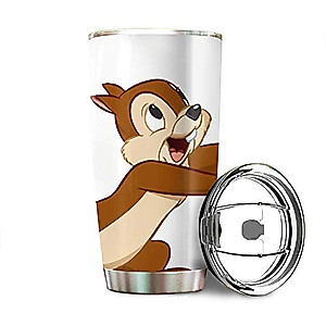 Chip N Dale Chestnut Stainless Steel Tumbler 20oz & 30oz Travel Mug