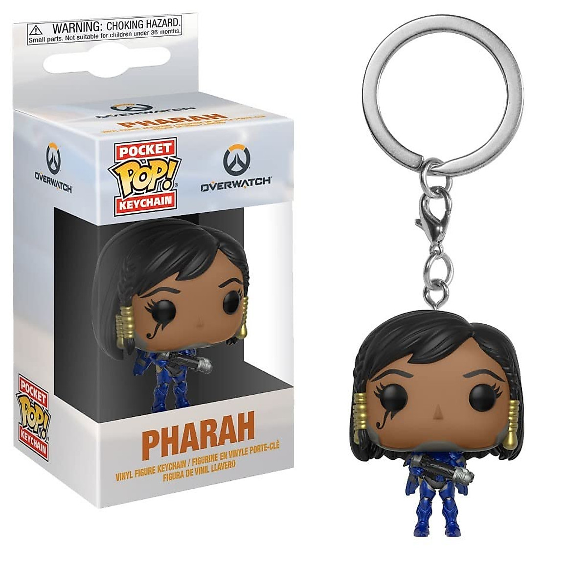Funko Pop Keychain: Overwatch - Pharah Collectible Figure, Multicolor