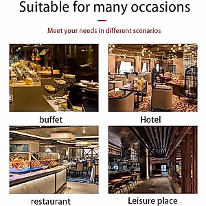 Food Heating Lamp Food Warming Lamp Heat Lamp for Food, Food Warmer Lamp Hanging Telescopic Heating Lamps for Buffet Kitchen Restaurant Adjustable Height,