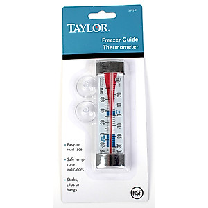 taylor B000QOM5YO Fridge/Freezer Guide Thermometer (Original Version), kkkk