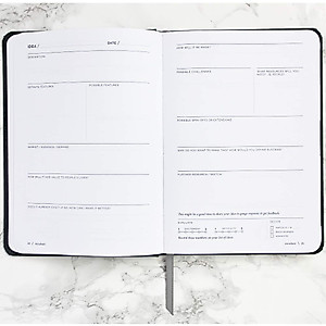 Hatch Idea Notebook - Idea Journal, Brainstorming Notebook & Project Planner for Entrepreneurs, Project Management, & Business Owners - Midnight Blue- 160 Pages, 5.75 x 8.25”