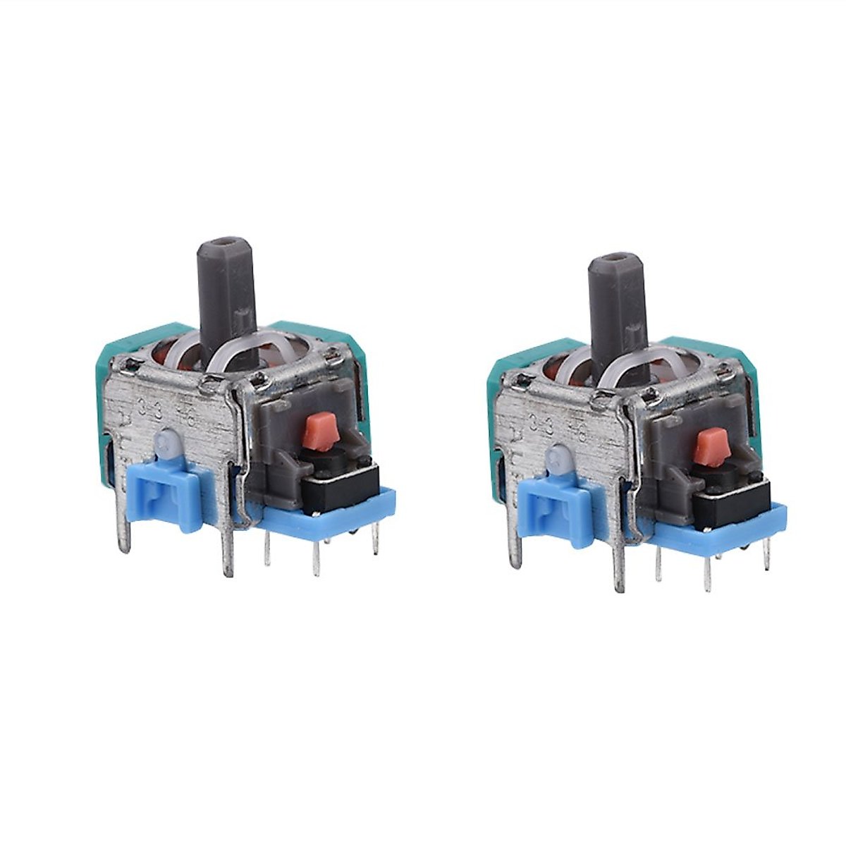 Analog Joysticks Repair Kit, 2 Pcs Analog Stick 3D Joystick Replacement for PS4 Controller Analog 3D Joystick Thumbstick Replacement Kits