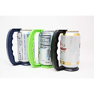 Cansteiner Beer and Soda Can Holder (Navy Blue)