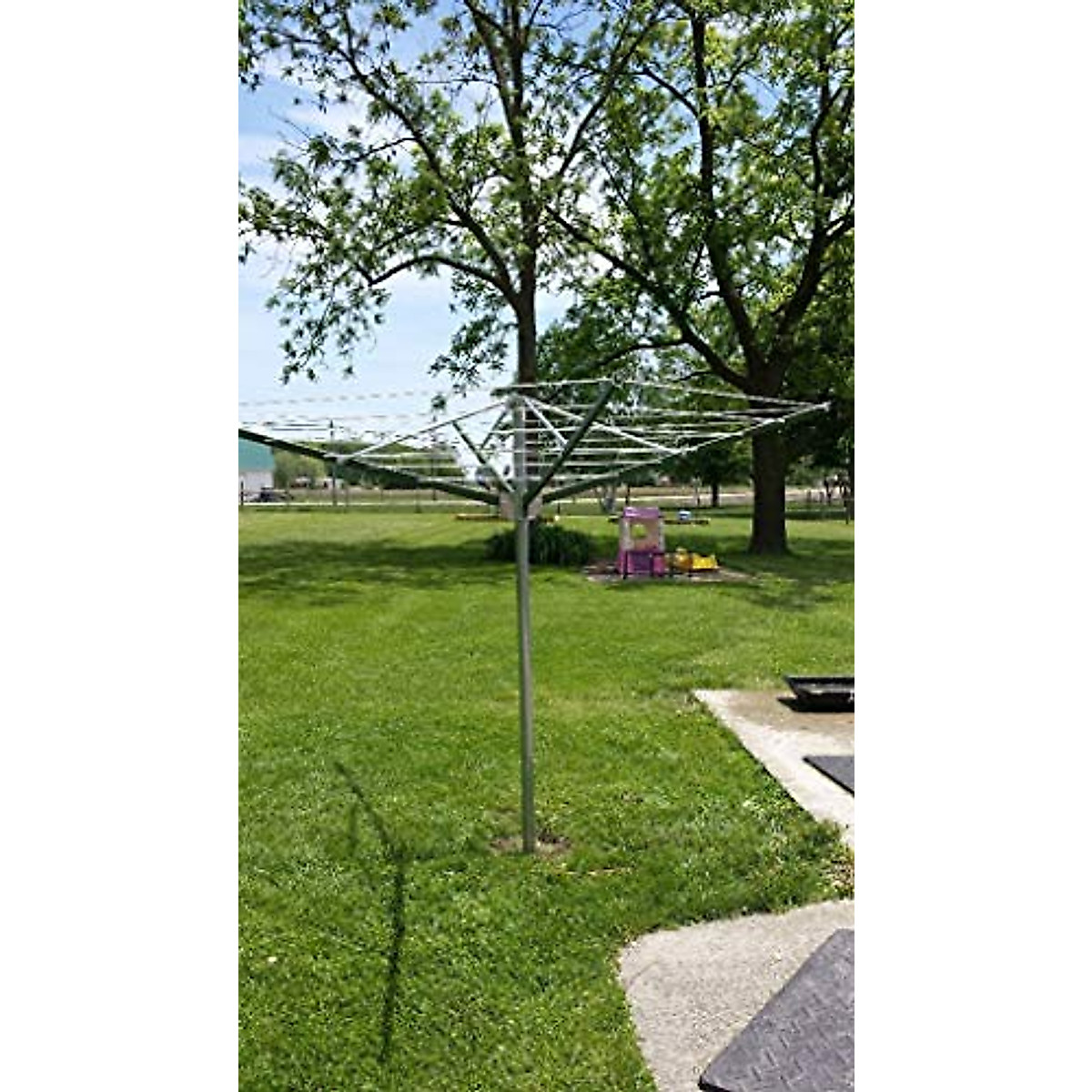 DS9 Sunshine Clothesline Outdoor Umbrella Shape Clothes Dryer