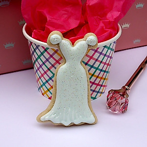 Sweet Cookie Crumbs Dress Cookie Cutter- Stainless Steel