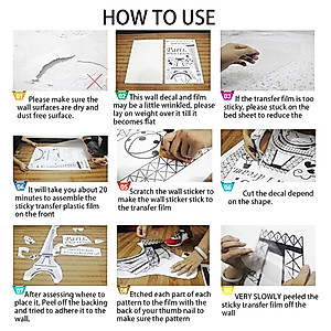 DIY Bathroom Decor Wall Stickers, Wash Your Hands Mom Quote Wall Decals Bathroom Wall Decor, Easy to Peel and Stick Wallpaper Vinyl Saying Wall Art Decor for Kids Bathrooms Home Decoration