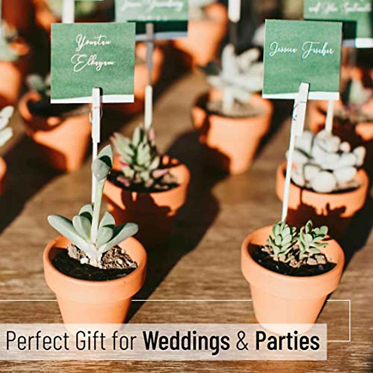 Mr. Pen- Mini Terracotta Clay Pots, 1.7", 8 pcs, Clay Pots for Plants, Small Terracotta Pots, Terracotta Planter, Small Clay Pots, Plant Pots with Drainage Holes, Clay Flower Pots, Terra Cotta Pots