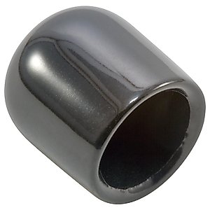 Caplugs VC-125-8 VC Series – Plastic Round Cap 1000 Pack, Black Vinyl, 0.125" W x 0.5" L Protective Closures, Thread Protectors, Dust and Moisture Seals, Masking, Plating, Color Coding (99190058)