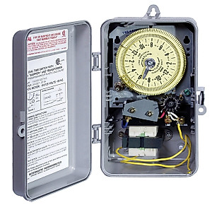 Intermatic Sprinkler Irrigation Timer T8845PV with 14-Day Skipper and Auto Shut-Off Programmable 60 Cycles enclosed in NEMA 3R Indoor/Outdoor Durable Casing