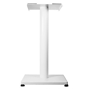 ROCKVILLE Pair RS29W 29" Steel Bookshelf Speaker/Studio Monitor Stands-White V2