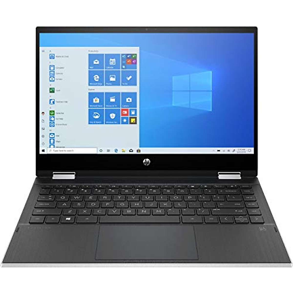HP 2020 Newest Pavilion X360 2-in-1 Convertible 14" HD Touch-Screen Laptop, 10th Gen Intel Core i3-1005G1, 8GB Ram, 128GB Ssd, Wifi, Webcam, Win 10 S (Renewed)