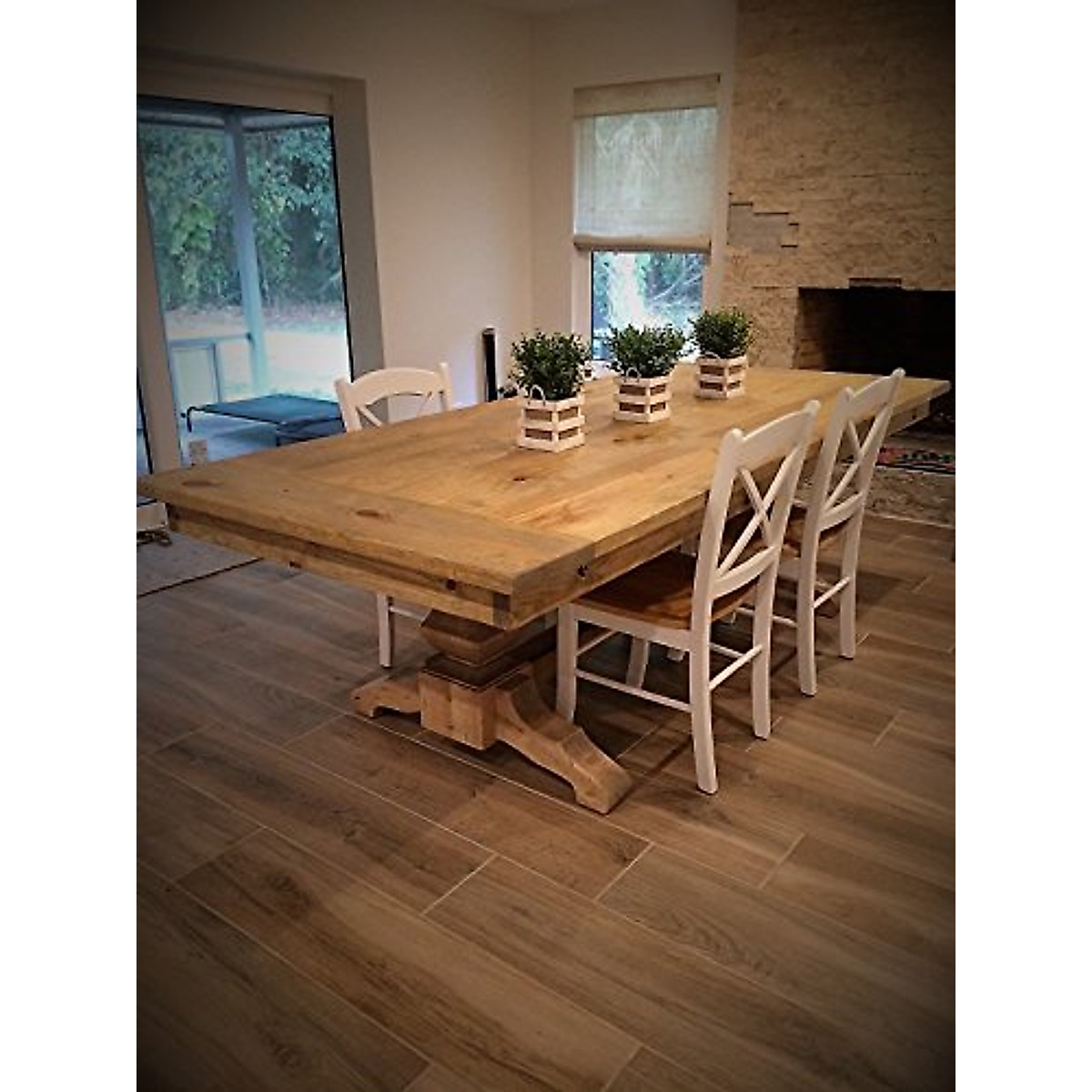 Rustic Farmhouse Dining Room Table