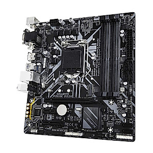 GIGABYTE B365M DS3H (LGA1151/Intel/Micro ATX/USB 3.1 Gen 1 (USB3.0) Type A/DDR4/Motherboard), 10.43 x 10.43 x 2.12 inches