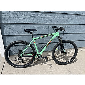 Cyclon Single Speed Square Taper Crankset, 170mm Mountain Bike Crankset with 104BCD 32T/34T/36T/38T/40T/42T Narrow Wide Tooth Round Black Chainring, Replacement for Bicycle Crank Arm Set MTB Crankset