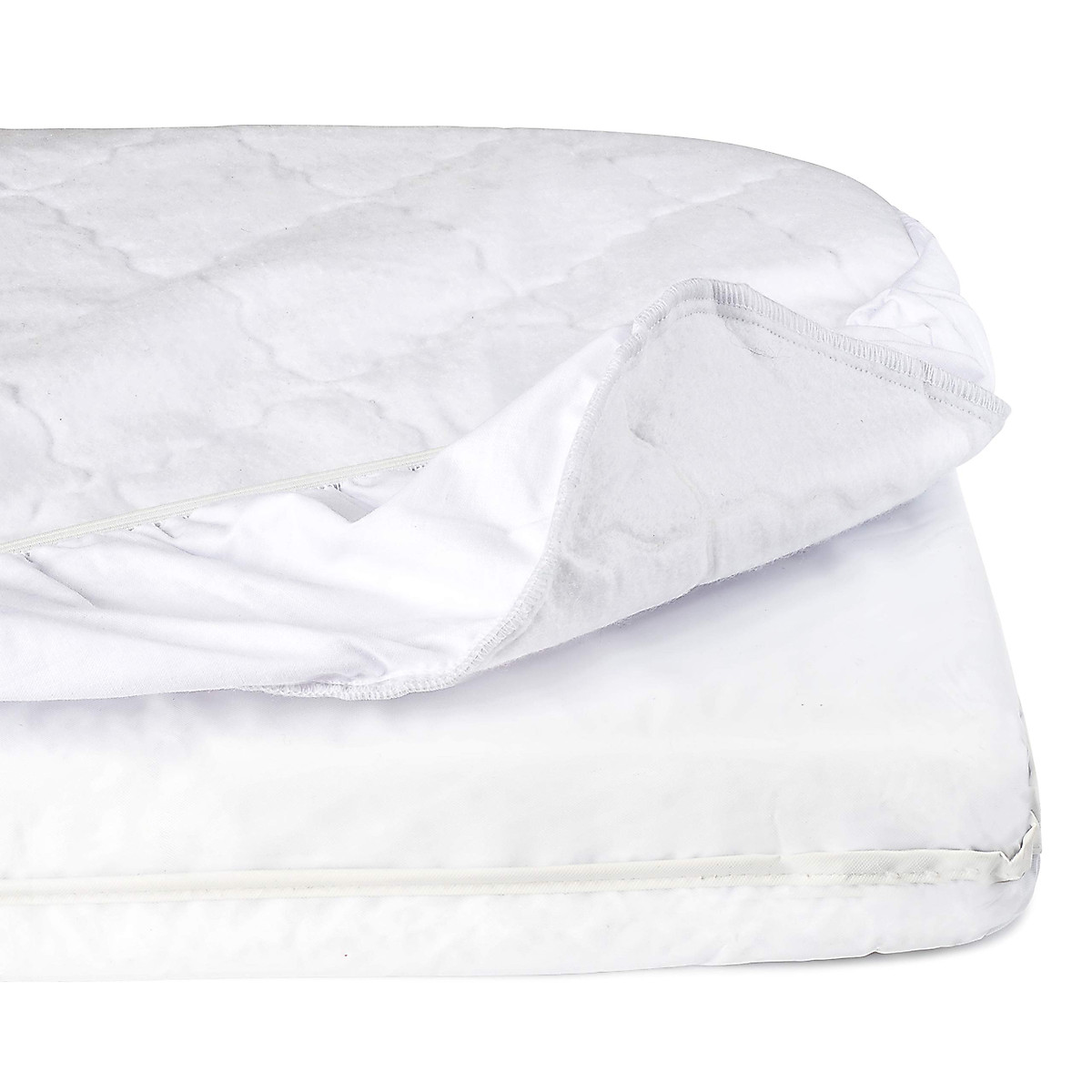 Babydoll Bedding Bassinet Waterproof Mattress Protector, 17" x 31"