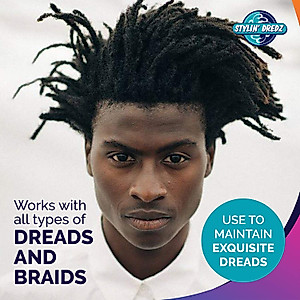 Stylin Dredz Spray Shampoo - Dreadlock Shampoo - Residue Free with Tea Tree Oil - 350 ml Single