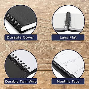 AT-A-GLANCE 2022-2023 Planner, Monthly Academic, 8-1/2" x 11", Large, DayMinder, Charcoal (AYC47045)