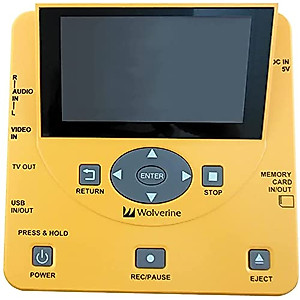 Wolverine TransMedia- Home Movie Digitizer - Preserve Your Old Videos from Camcorders, VCR’s and DVD’s into Digital Formats - HDMI Output, Worldwide 110-240V Adapter, 32GB SD Card Included