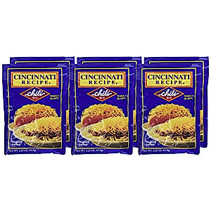 6 Pack Cincinnati Chili Mix Packets