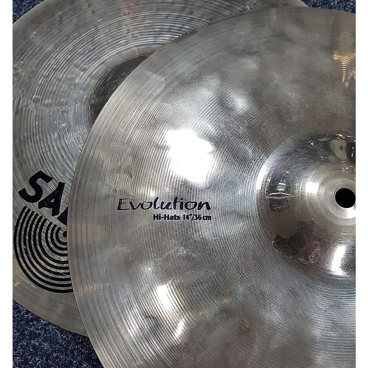 SABIAN 14" HHX Evolution Hi-Hats, Brilliant Finish